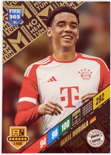 Jamal MUSIALA X-RARE Momentum card 2024 FIFA 365 fantop.pl