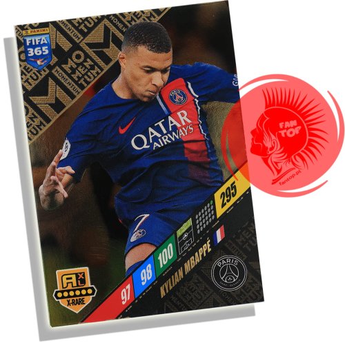 MBAPPE X-RARE Momentum card 2024 FIFA 365 fantop.pl