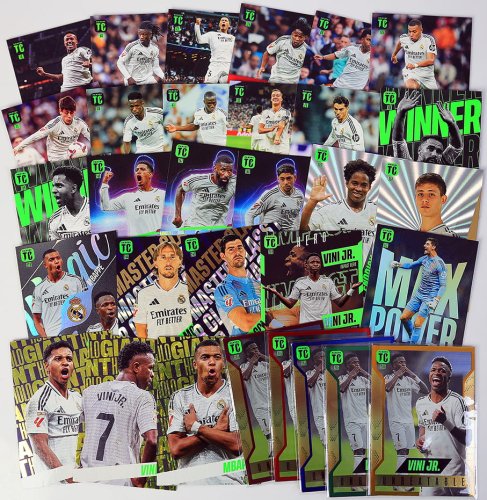 2025 TOP CLASS select cards REAL MADRID Unbeatable Mix Holo fantop.pl