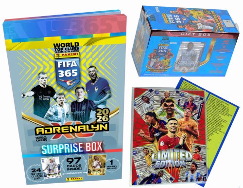 2026 FIFA 365 SURPRISE BOX Advent Calendar + ALBUM Limited + GIFT BOX ...