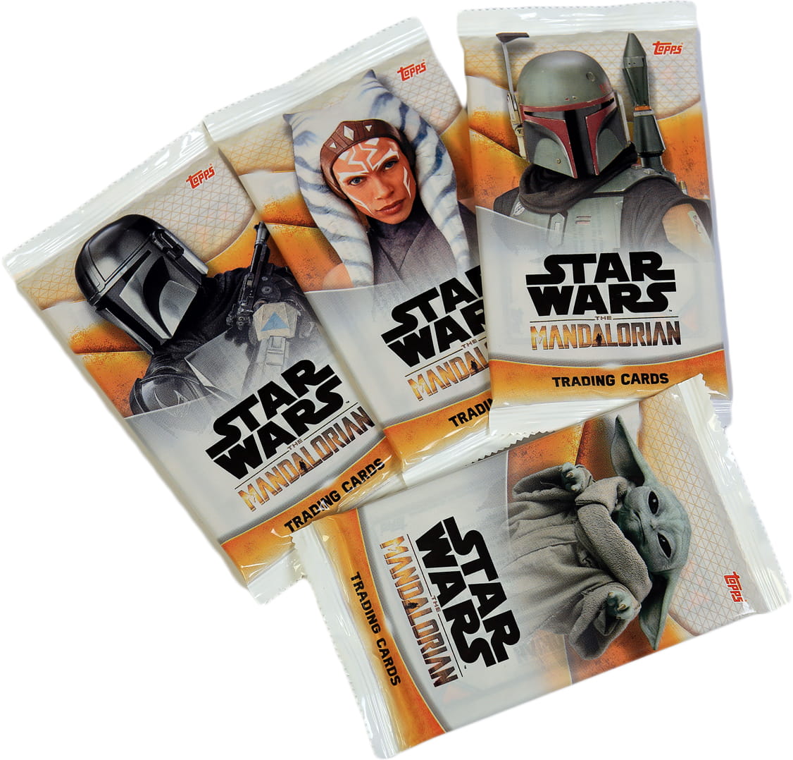 BOX 24 booster packs Star Wars The MANDALORIAN 240 cards fantop.pl
